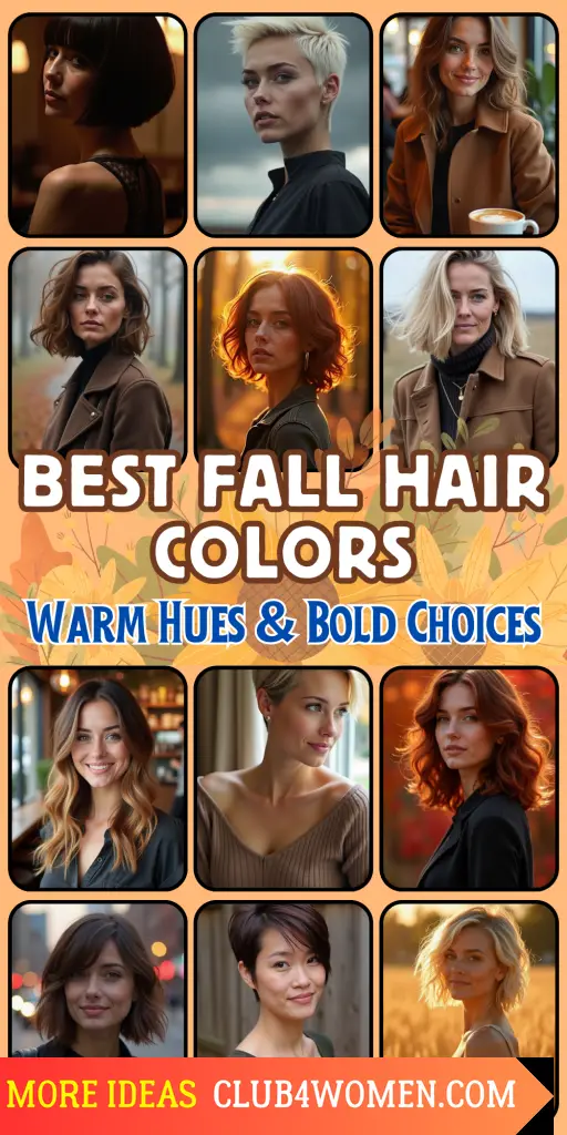 23 Top Fall Hairstyle Colors to Transform Your Look This Season