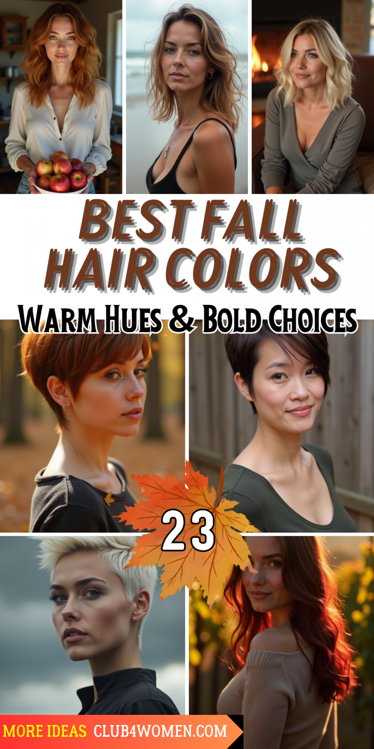 23 Top Fall Hairstyle Colors to Transform Your Look This Season